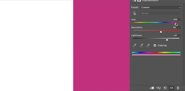 How to change white to color in Photoshop, and colorize black ...