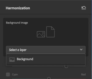 Automatically Match colors to the background of an image with ...
