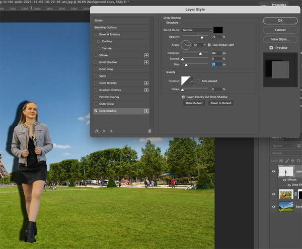 How to Photoshop a person into a photo, complete, easy, free Photoshop ...