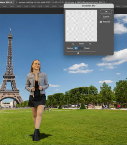 How to Photoshop a person into a photo, complete, easy, free Photoshop ...