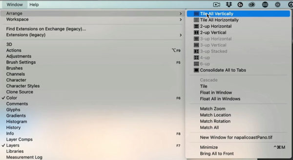photoshop view 2 windows at same time - PhotoshopCAFE