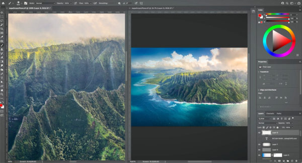 photoshop view 2 windows at same time - PhotoshopCAFE