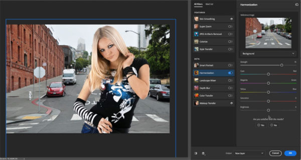 Secret setting in Harmonization, to match colors between photos in ...