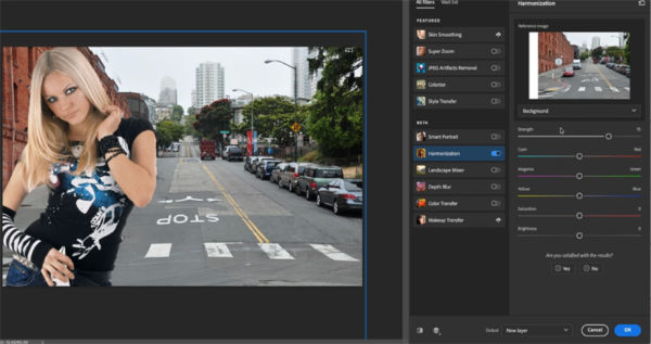 Secret setting in Harmonization, to match colors between photos in ...