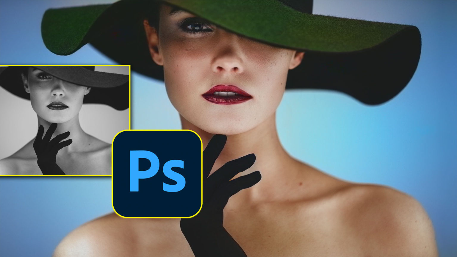 How to change white to color in Photoshop, and colorize black ...