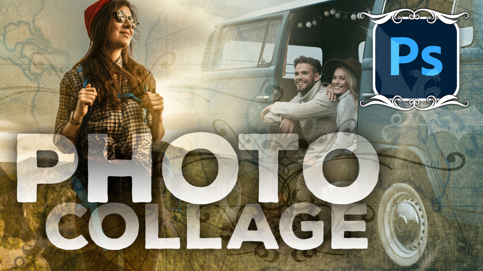 How to make a photo collage in Photoshop - PhotoshopCAFE