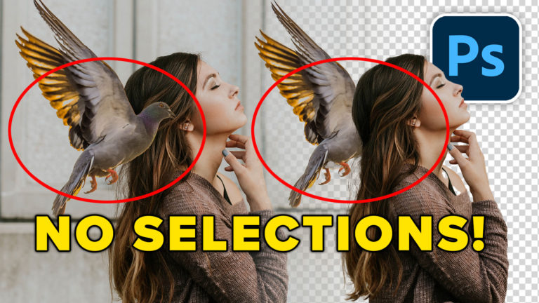 Removing a Picture from it's Background Photoshop Tutorial - PhotoshopCAFE