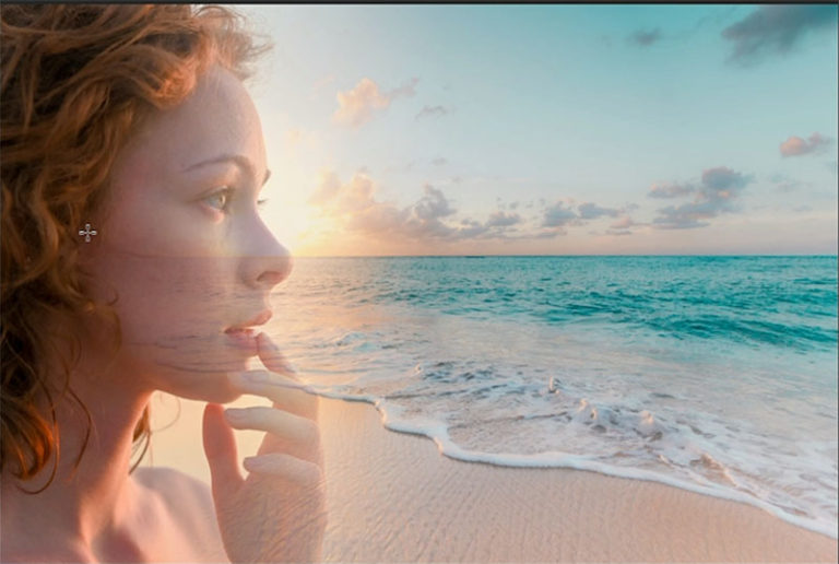 How to blend Layers in Photoshop and select faces with masks ...