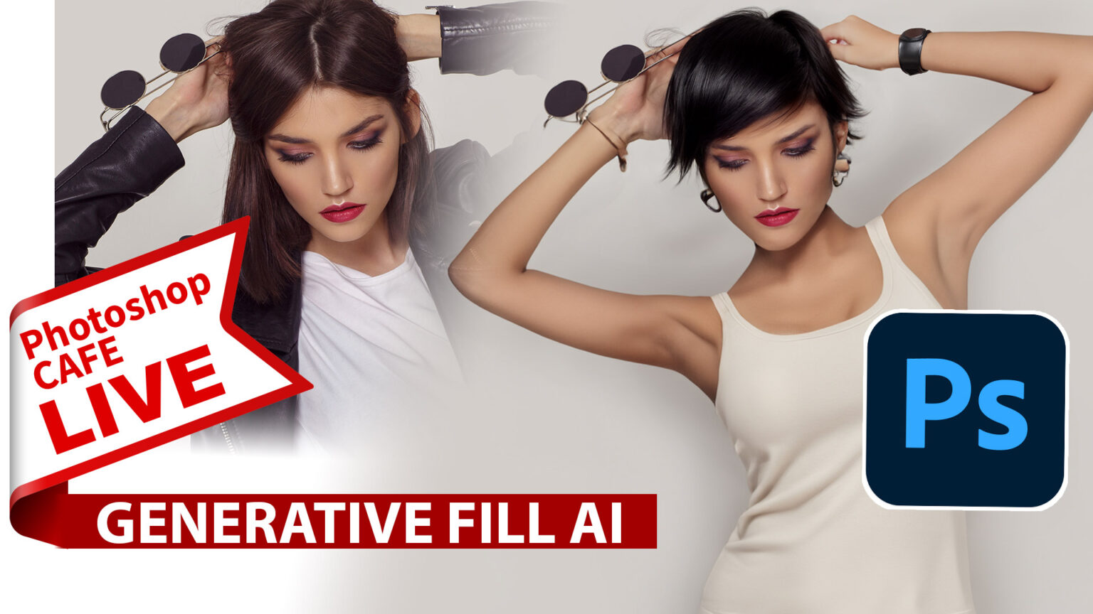 How to Resize a photo to any size and fill the overcrop with Generative Expand in Photoshop ...