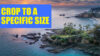 How to Resize a photo to any size and fill the overcrop with Generative Expand in Photoshop ...