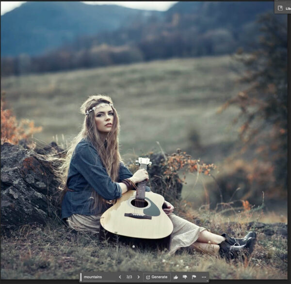 How to Resize a photo to any size and fill the overcrop with Generative Expand in Photoshop ...