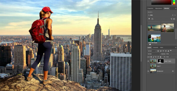 How to combine photos in Photoshop for beginners - PhotoshopCAFE