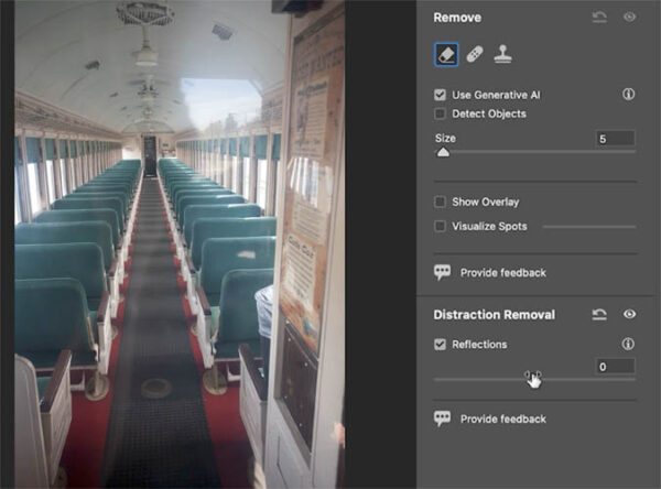 How to Remove Reflections from glass in Photoshop with ai Reflection Removal - PhotoshopCAFE