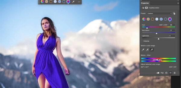New Adjust Colors in Photoshop, easily change colors the new way ...