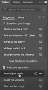 New Actions Panel in Photoshop Beta - PhotoshopCAFE
