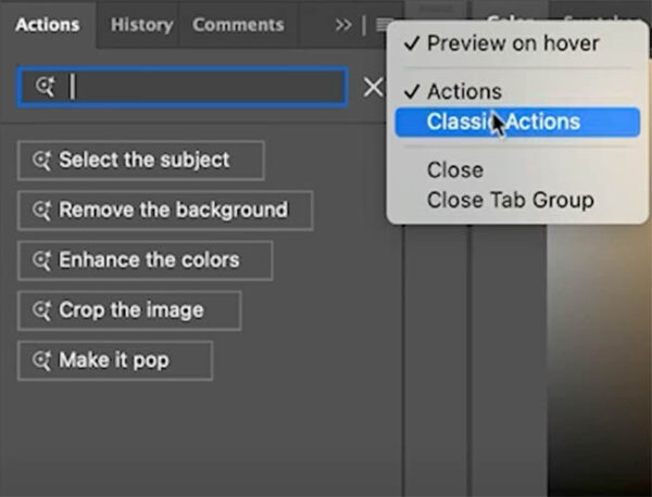New Actions Panel in Photoshop Beta - PhotoshopCAFE