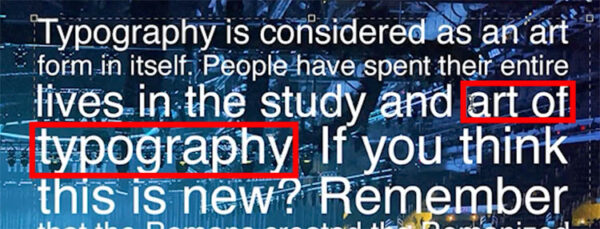 Dynamic text in Photoshop automatically create beautiful blocks of text ...