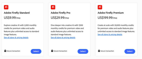 Adobe Creative Cloud Changes, pricing, Generative Credits and Creative ...