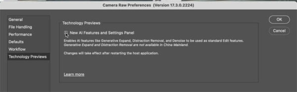 New in Adobe Camera RAW 17.3 - PhotoshopCAFE