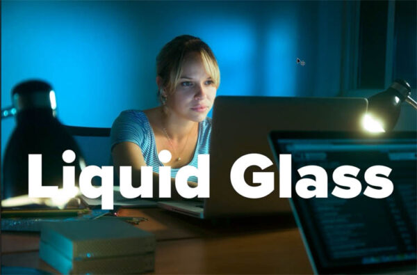 How to make apple Liquid Glass effect in Photoshop - PhotoshopCAFE