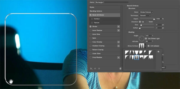How to make apple Liquid Glass effect in Photoshop - PhotoshopCAFE